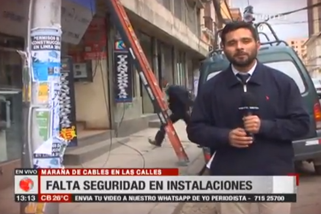 Informe especial: Falta de seguridad en instalaciones de cables en las ...