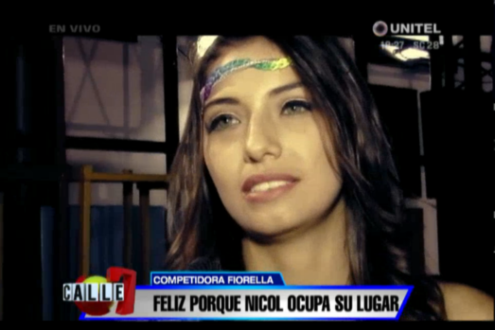 Fiorella se sintió traicionada por sus compañeros luego que abandonó la ...