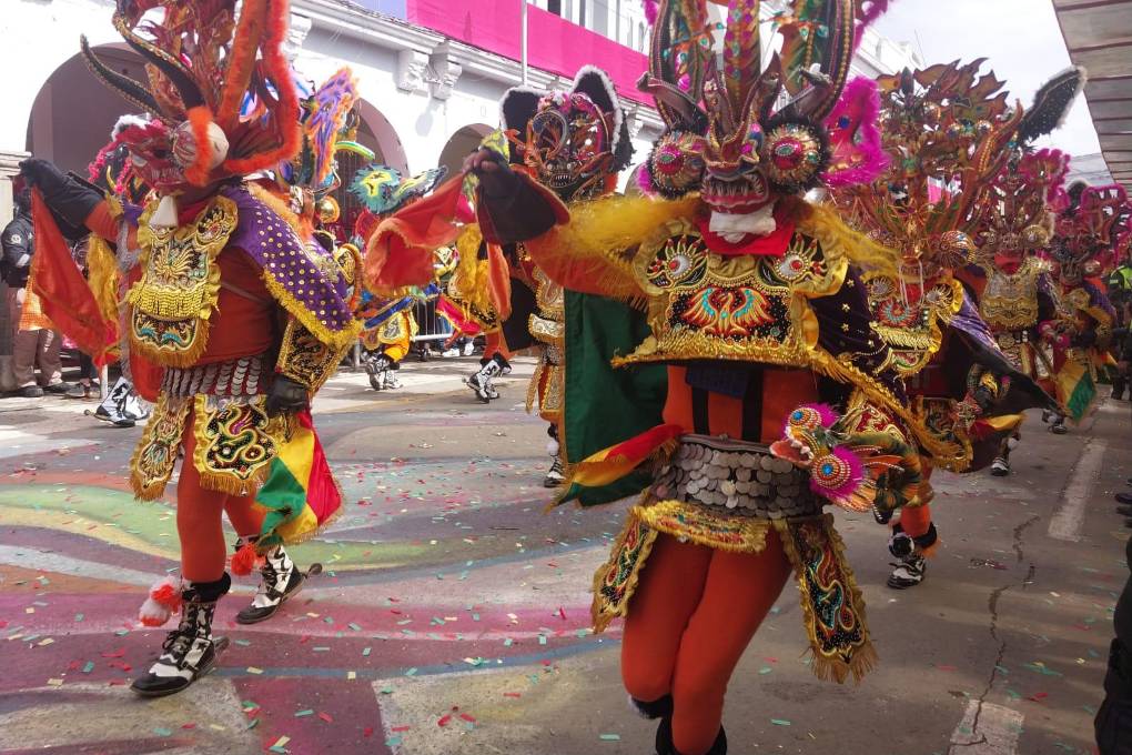 Con una procesión se abre la peregrinación en el Carnaval de Oruro