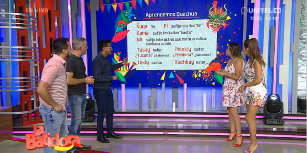 Aprendemos quechua con el profesor Henrry Agudo