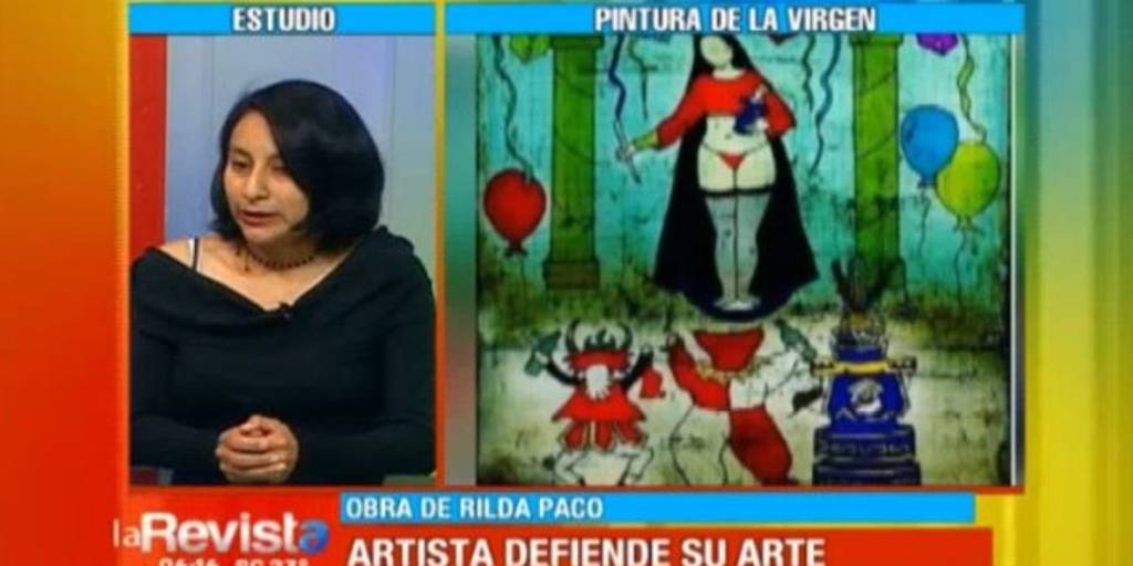La otra faceta de la polémica artista Paco tras su pintura de la virgen del Socavón