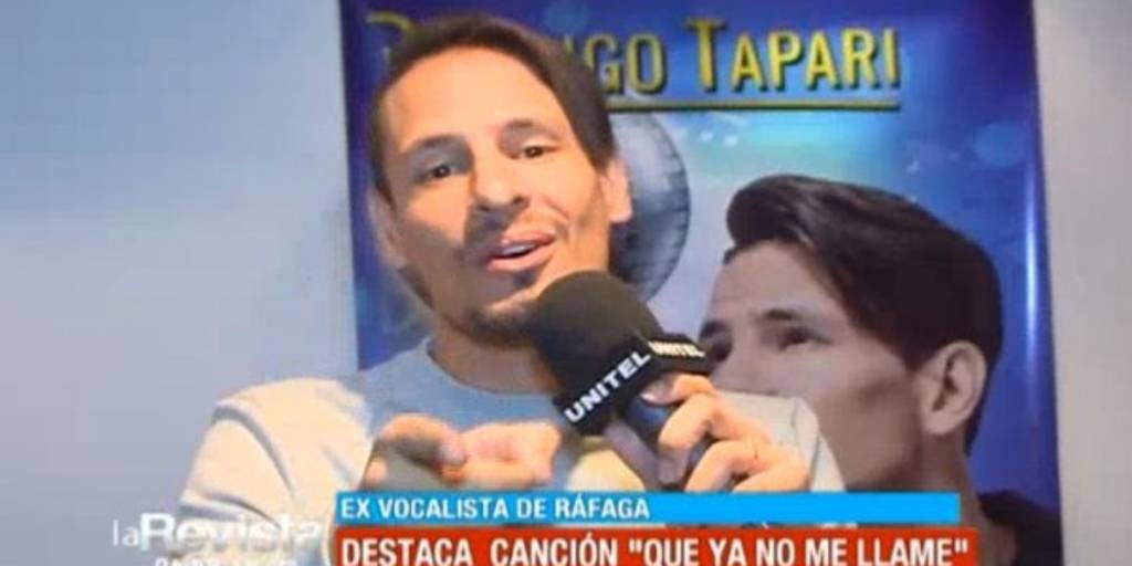 Espectáculos: Rodrigo Tapari con su nuevo sencillo ‘Que ya no me llame’