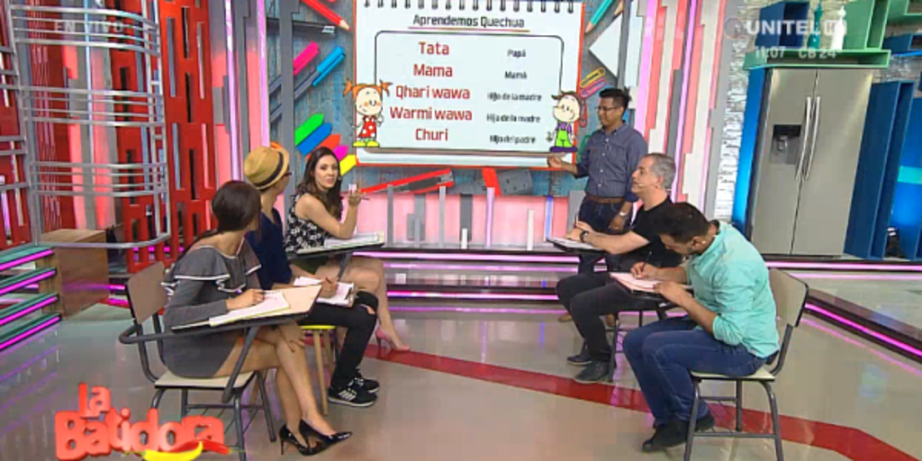 Aprendemos quechua con el profesor Henrry Agudo