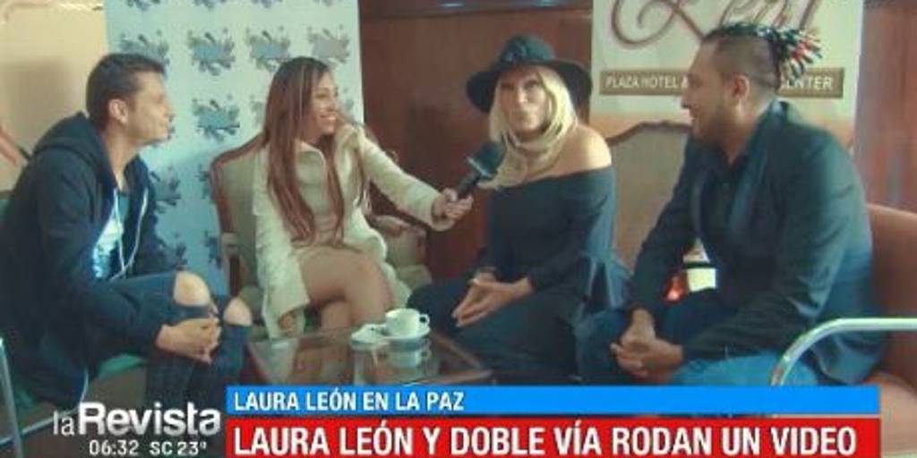 Laura León llegó a La Paz para grabar un video con la Fraternidad ...