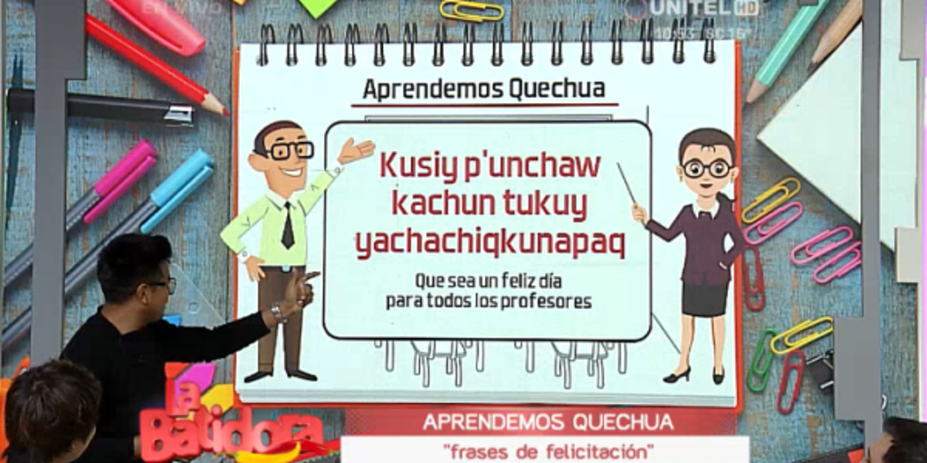 Aprendemos a hablar en el idioma quechua con el profesor Henry Agudo