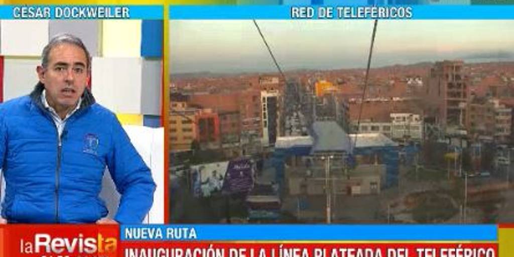 Inaugurarán línea plateada del Teleférico que se unirá con otras cuatro ...
