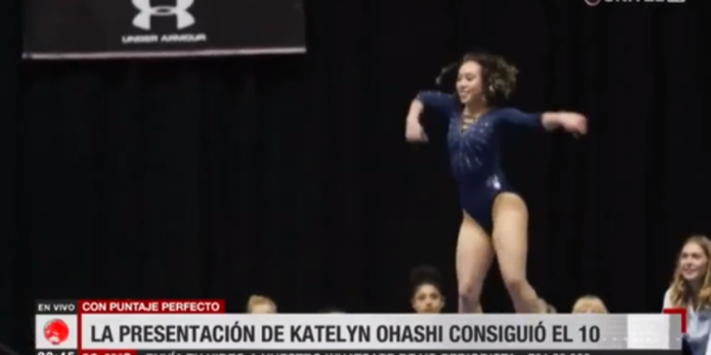Puntaje perfecto de Katelyn Ohashi