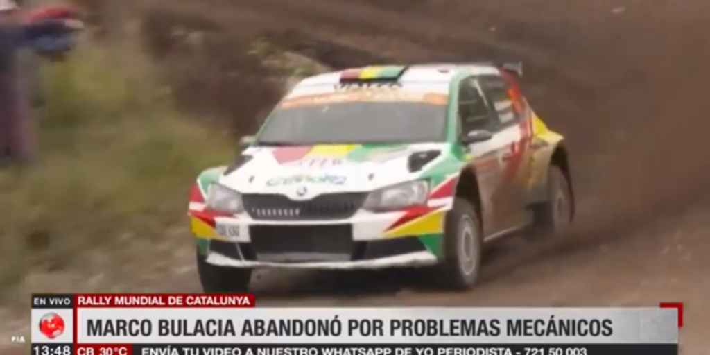Bulacia Wilkinson abandonó por problemas mecánicos en España