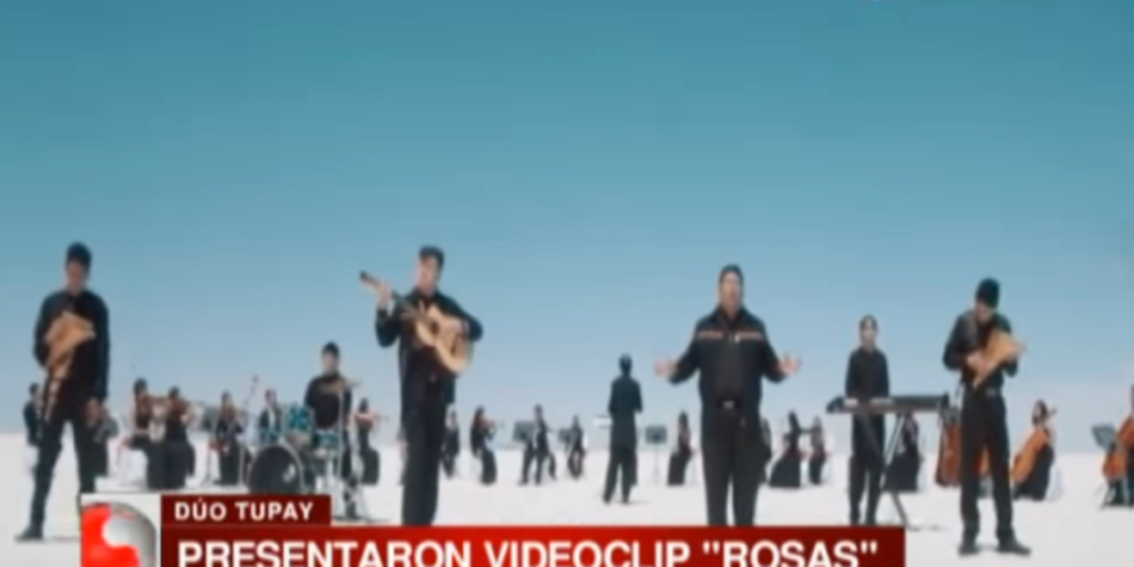 'Tupay' lanza su nuevo videoclip 'Rosas' en el Salar de Uyuni luego de ...