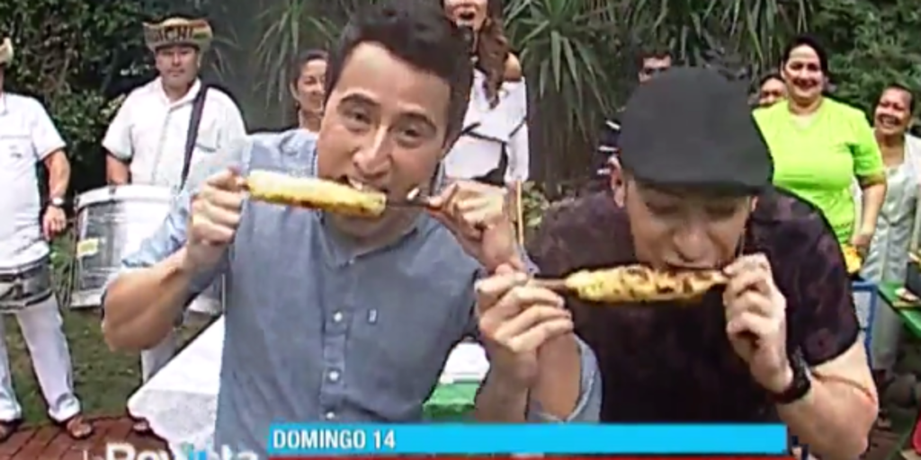 Ronico fue el gran ganador en la competencia de comer sonso