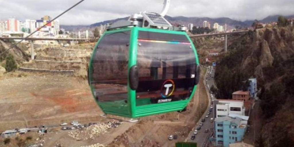 Se consolida la conexión del sur de El Alto y La Paz con la línea verde ...