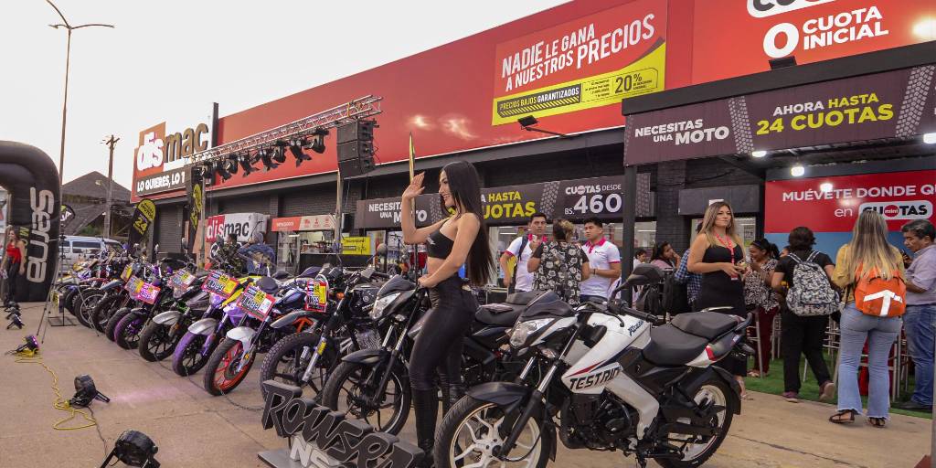 Dismac presenta sus motos hasta en 24 minicuotas