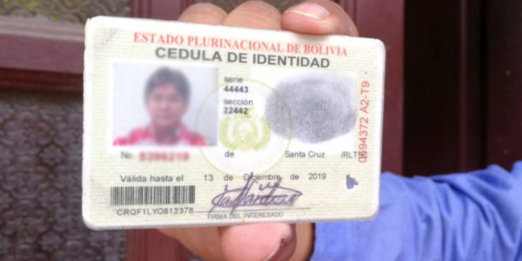 Se amplía la vigencia de cédulas de identidad vencidas desde el año pasado
