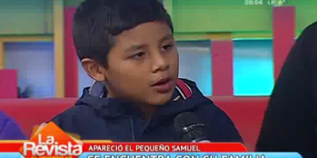 La familia de Samuel, el menor desaparecido, está de nuevo unida y feliz
