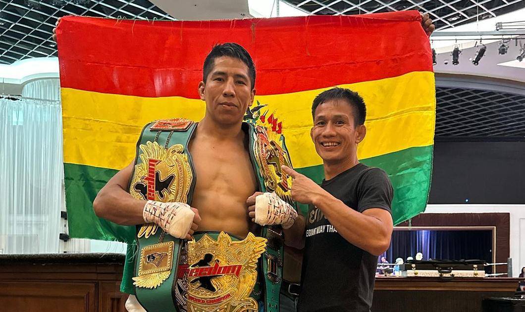 Video: Así fue la pelea en la que el boliviano Vásquez se coronó ...