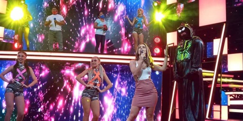 Graciela demostró que el canto también es uno de sus talentos