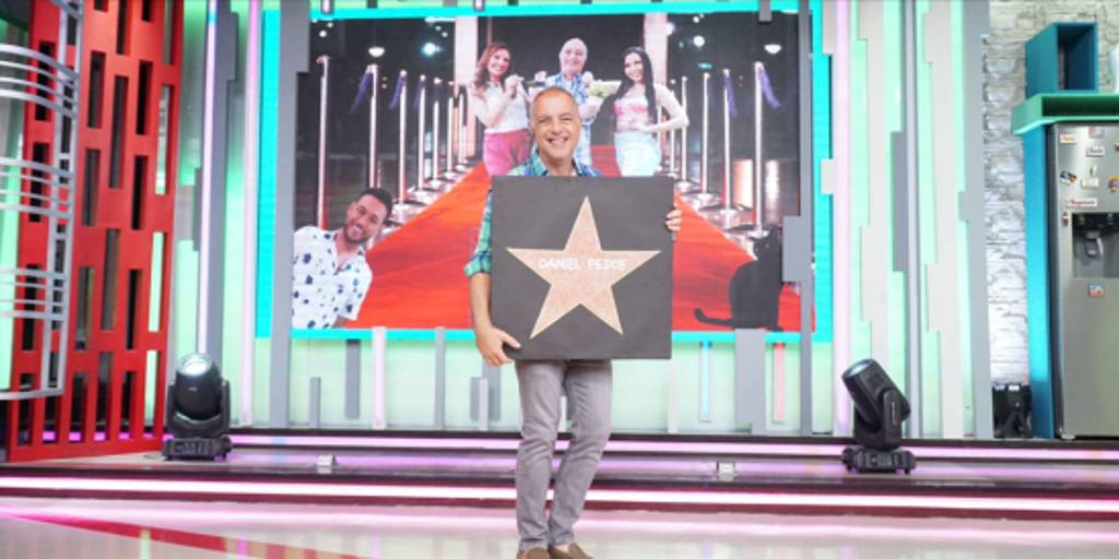 Daniel Pesce recibe “estrella de la fama” en La Batidora por sus 32 ...