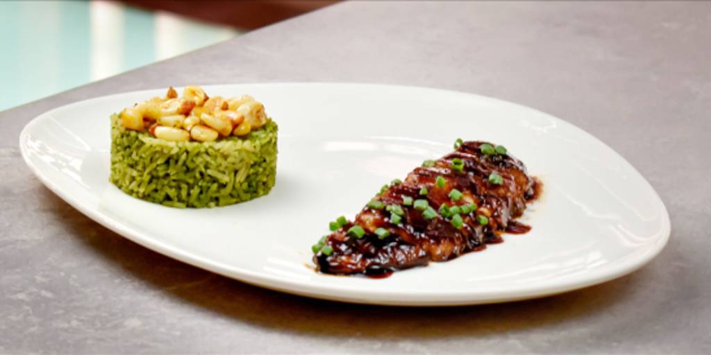 Amanda sorprende con un plato “visualmente perfecto” y de buen sabor