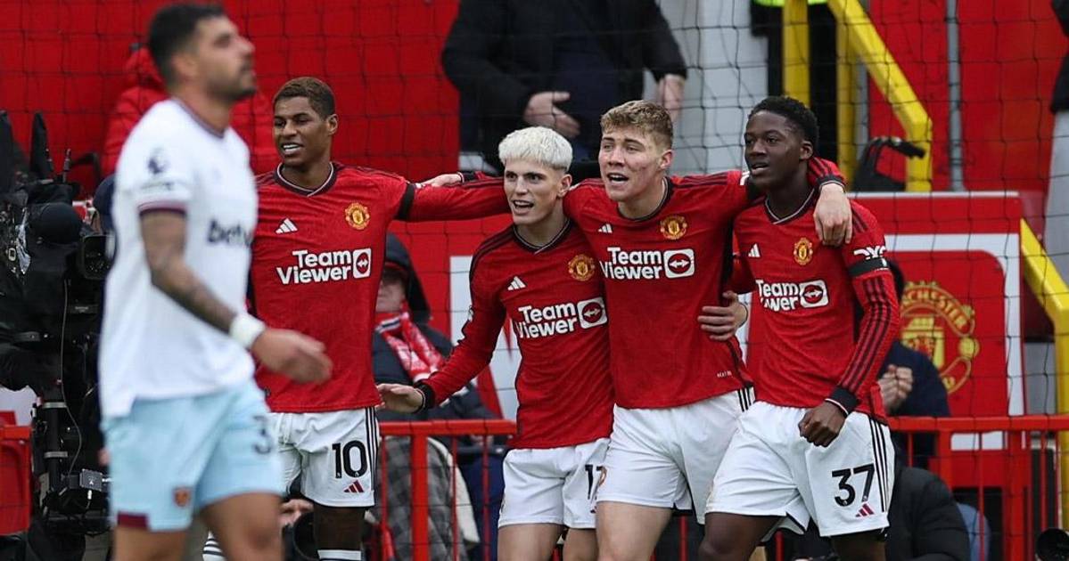 Manchester United suma un nuevo triunfo con un doblete de Garnacho