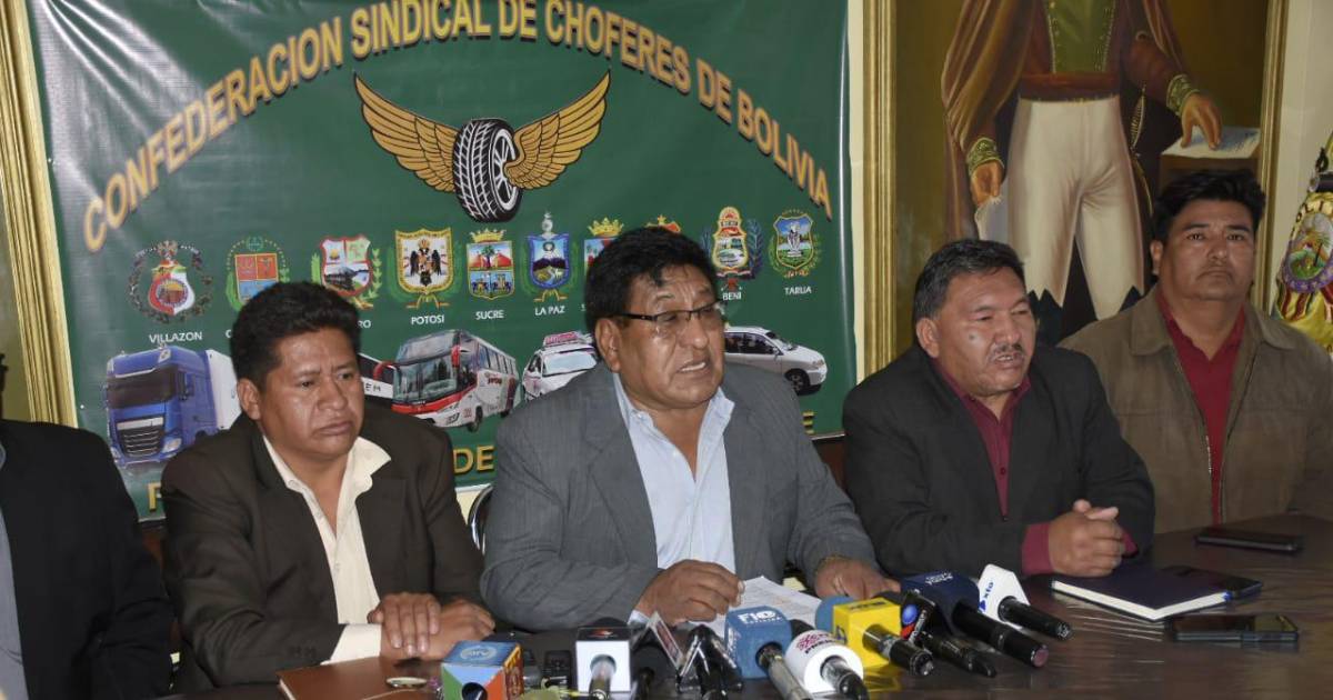 Confederación De Choferes Rechaza Proyecto De Ley Contra La