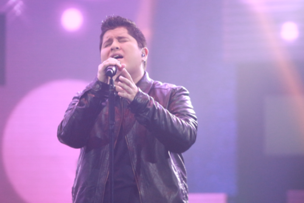 Daniel Pesce quedó sorprendido con la voz de David