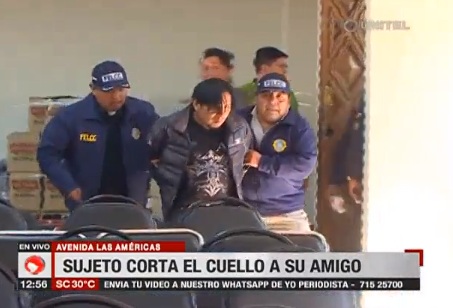 Sujeto asesina a su amigo cortándole el cuello, ocurrió en la Av. Las Américas