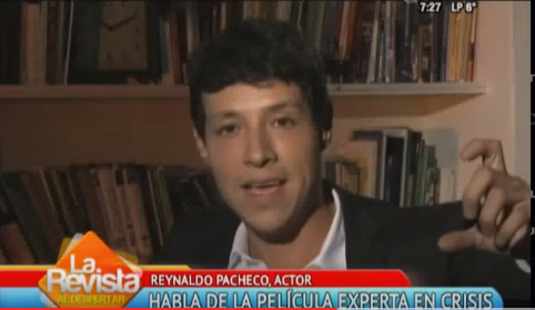 Exclusivo: Entrevista con Reynaldo Pacheco, actor de "Experta en Crisis"