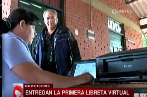 Se entregó la primera libreta virtual en el Colegio Isuto