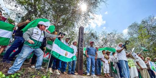 Plantan el ‘Mojón Centinela’ exigiendo protección de los acuíferos de ...