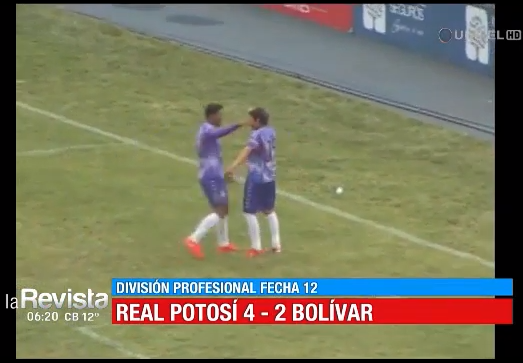 Clausura, fecha 12: Real Potosí 4-2 Bolívar