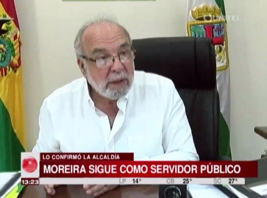 Moreira sigue siendo servidor público hasta que Percy defina su situación
