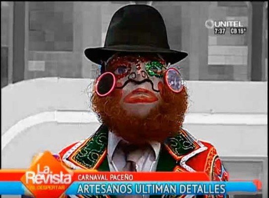 La Paz: Los Ch'utas imponen su moda este carnaval