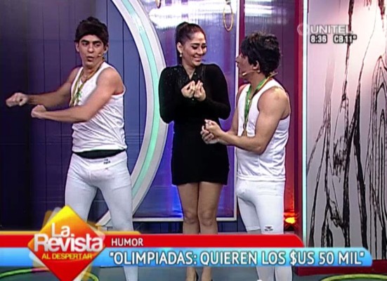 Humor: Dos atletas 'gallardos' se preparan para las olimpiadas en Brasil