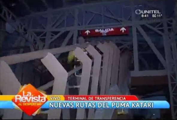 Nuevas rutas del bus 'Puma Katari' en su recorrido como medio de transporte