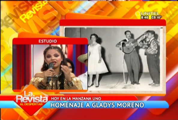 Homenaje a Gladys Moreno: Guísela Santa Cruz le canta a la diva boliviana