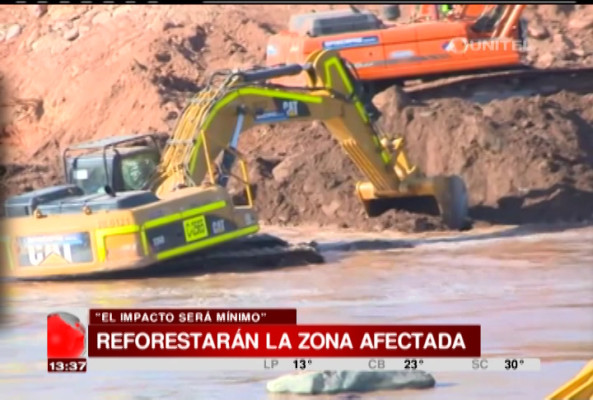 La empresa total ofrece garantías en la obra del Parapetí