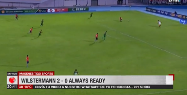 Apertura, fecha 15: Wilstermann 2-0 Always Ready