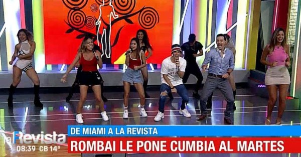 Rombai nos contó un poco de su trayectoria y nos puso a bailar a todos