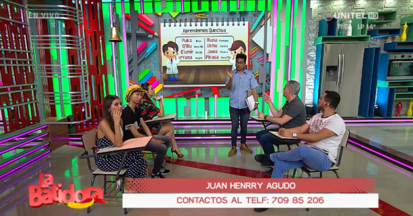 Aprendemos quechua con el profesor Henry Agudo