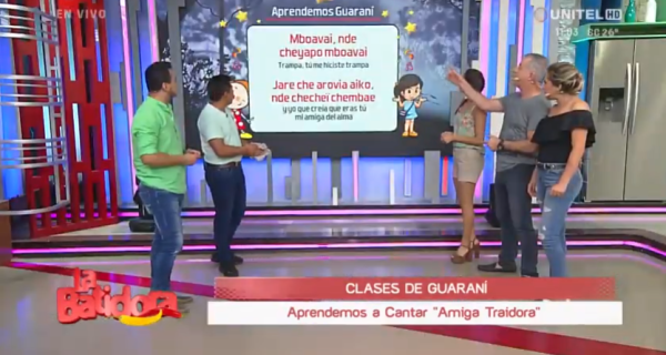 Clases de Guaraní en La Batidora