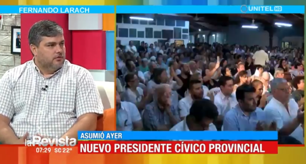 Fernando Larach es el nuevo presidente del Comité Cívico Provincial