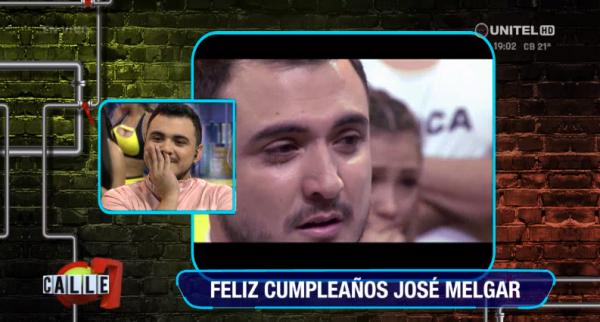 Así vivió José Melgar los momentos más emotivos en "Calle 7"