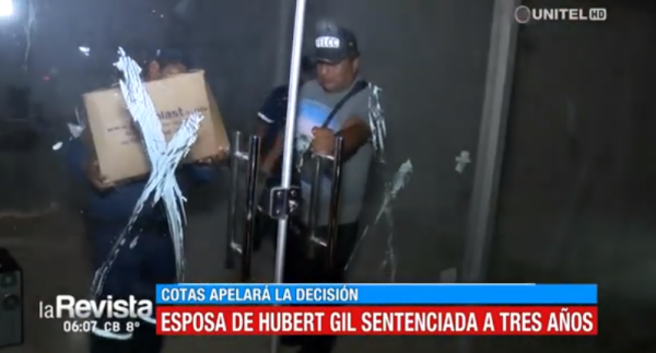 Caso Cotas: La esposa de Hubert Gil fue sentenciada a tres años de cárcel