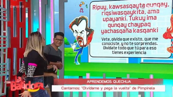Aprendemos quechua en La Batidora