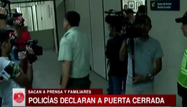 Familiares y medios tuvieron que salir de la sala para que declaren los ...