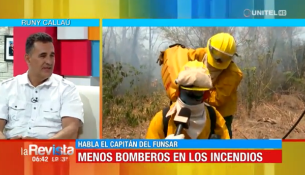 Menos bomberos en los incendios, habla el capitán del Funsar