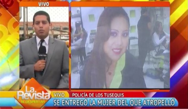 Caso Laura Andrea: Se entrega a la policía la esposa de Galarza