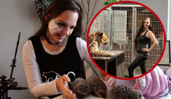 Modelo atacada por un leopardo publicó calendario con las fotos antes ...