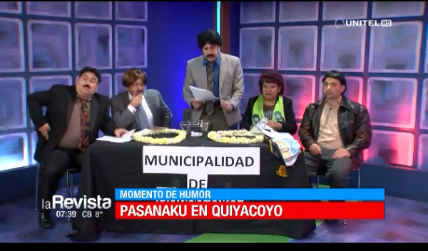 CBBA, Humor: Pasanaku de alcaldes en Quiyacoyo