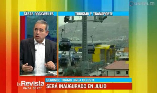 Línea celeste del Teleférico se inaugura el 14 de julio con cuatro ...